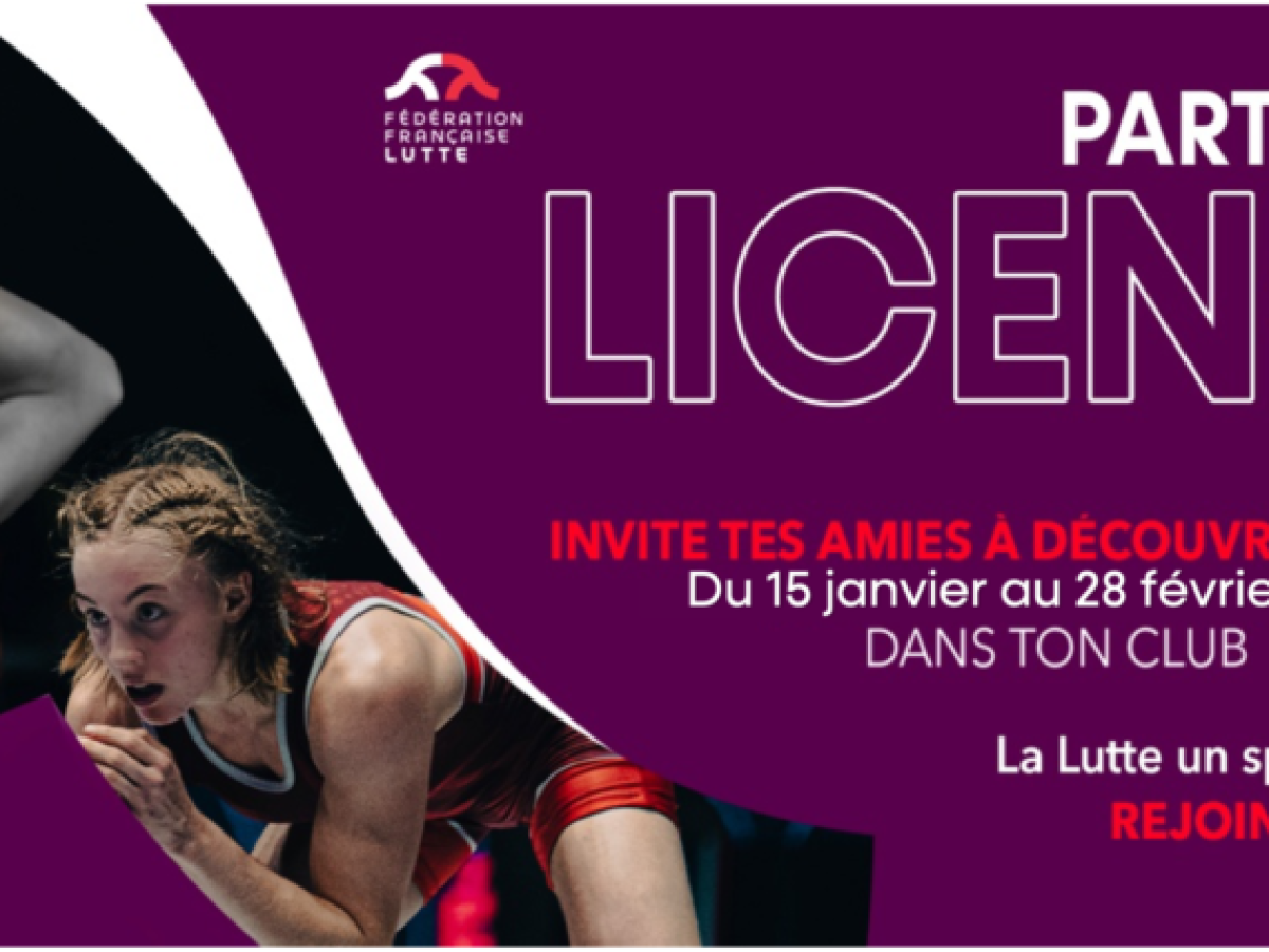 Féminisation : le dispositif "Partage ta licence" de la FFLutte et ...